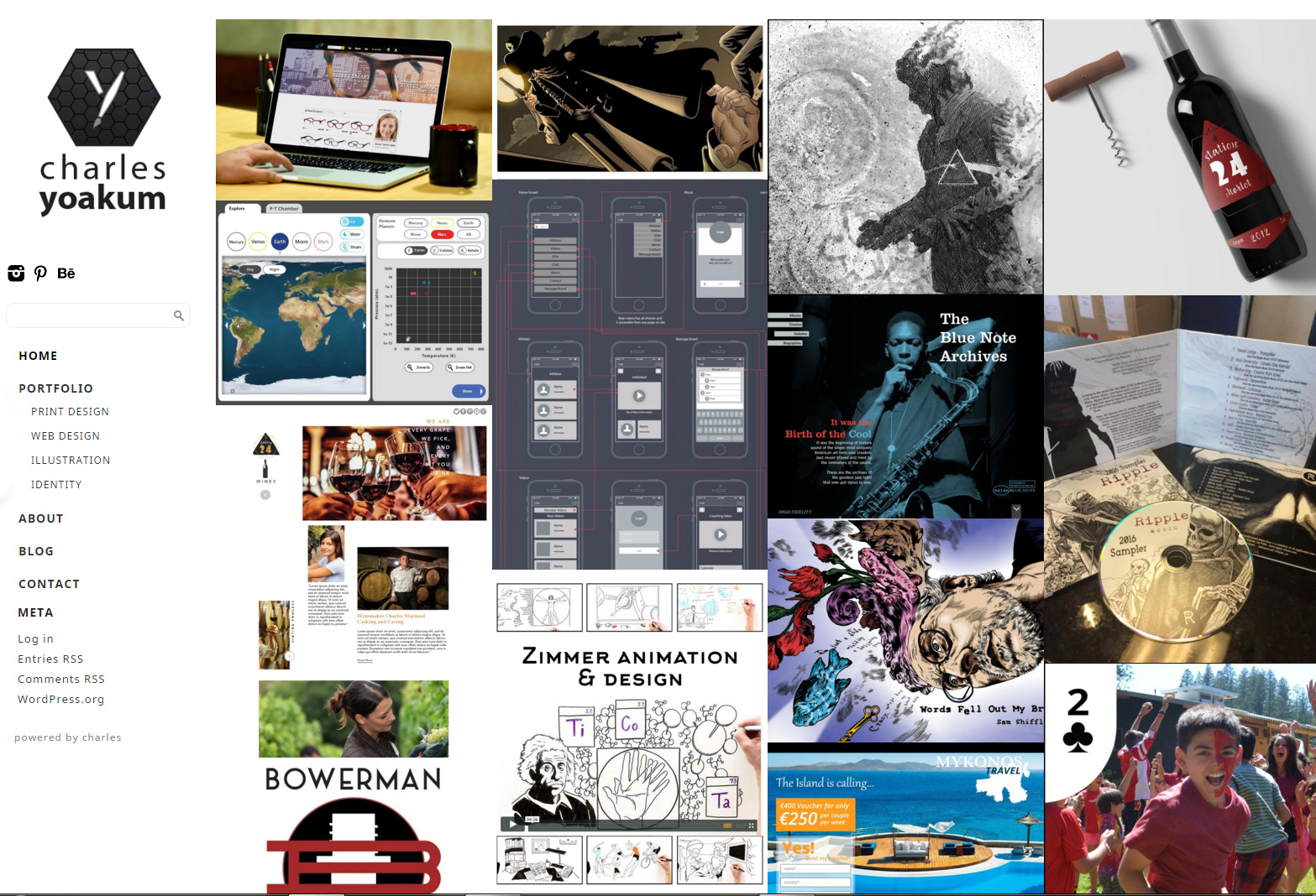 site – Charles Yoakum – Multi-Disciplinary Creative