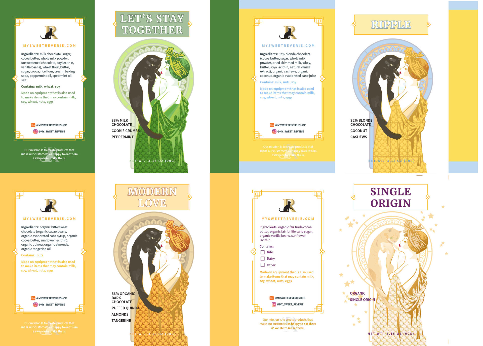 My Sweet Reverie Brand Identity /Product Design – Charles Yoakum ...